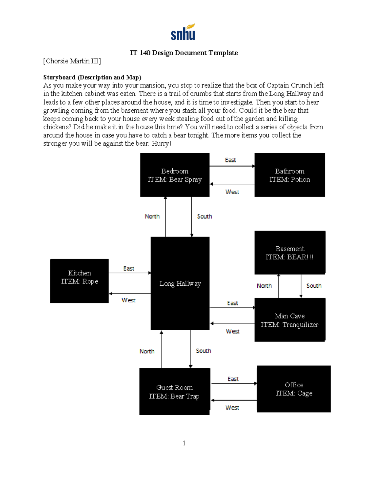 IT-140 - Please do not copy - IT 140 Design Document Template [Chorsie ...