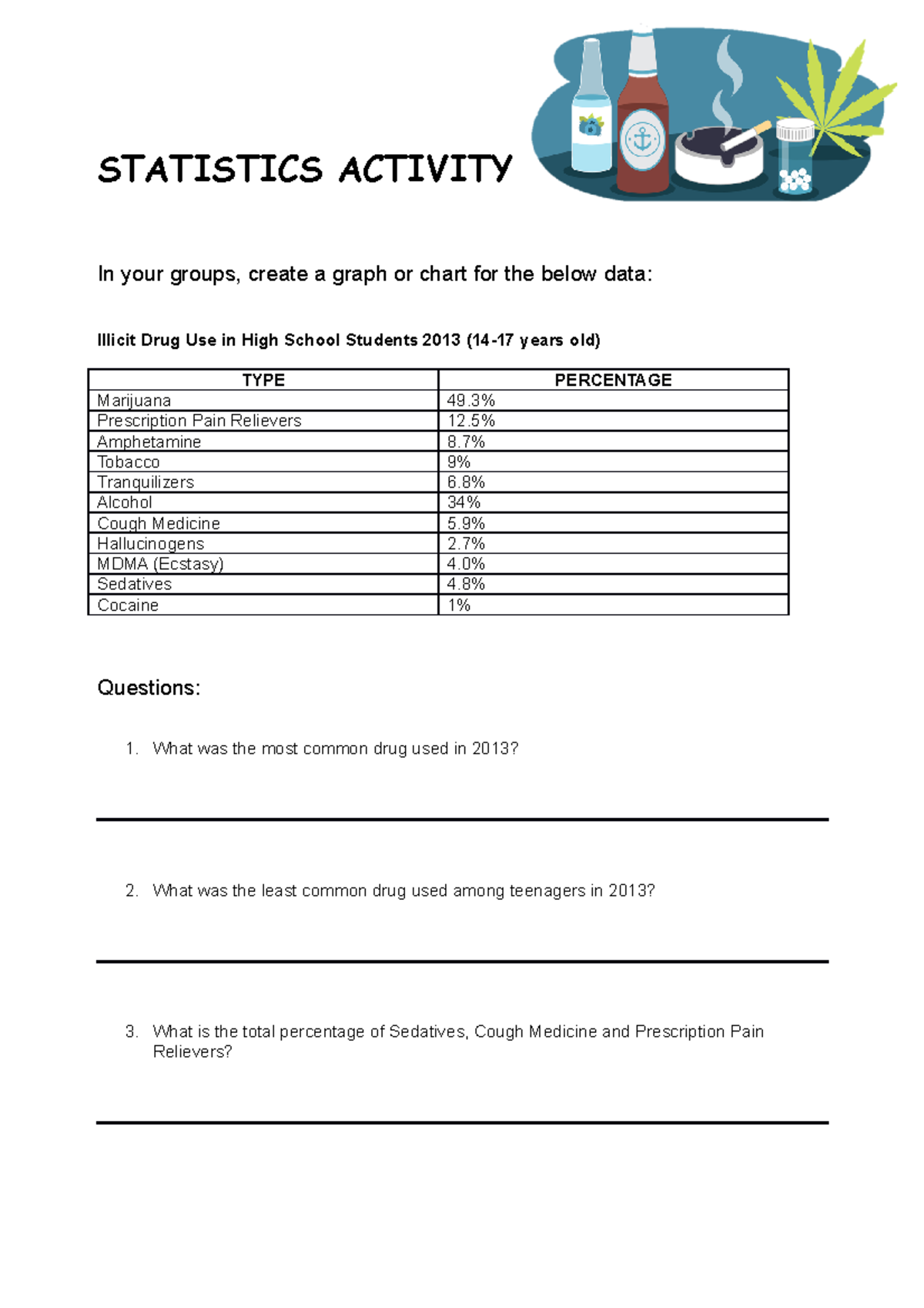 Statistics Activity - for successful teaching - EPT413 - CSU - Studocu