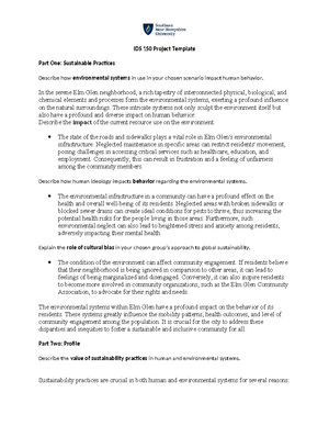 [Solved] Organization Profile Elm Glen is a primarily residential ...