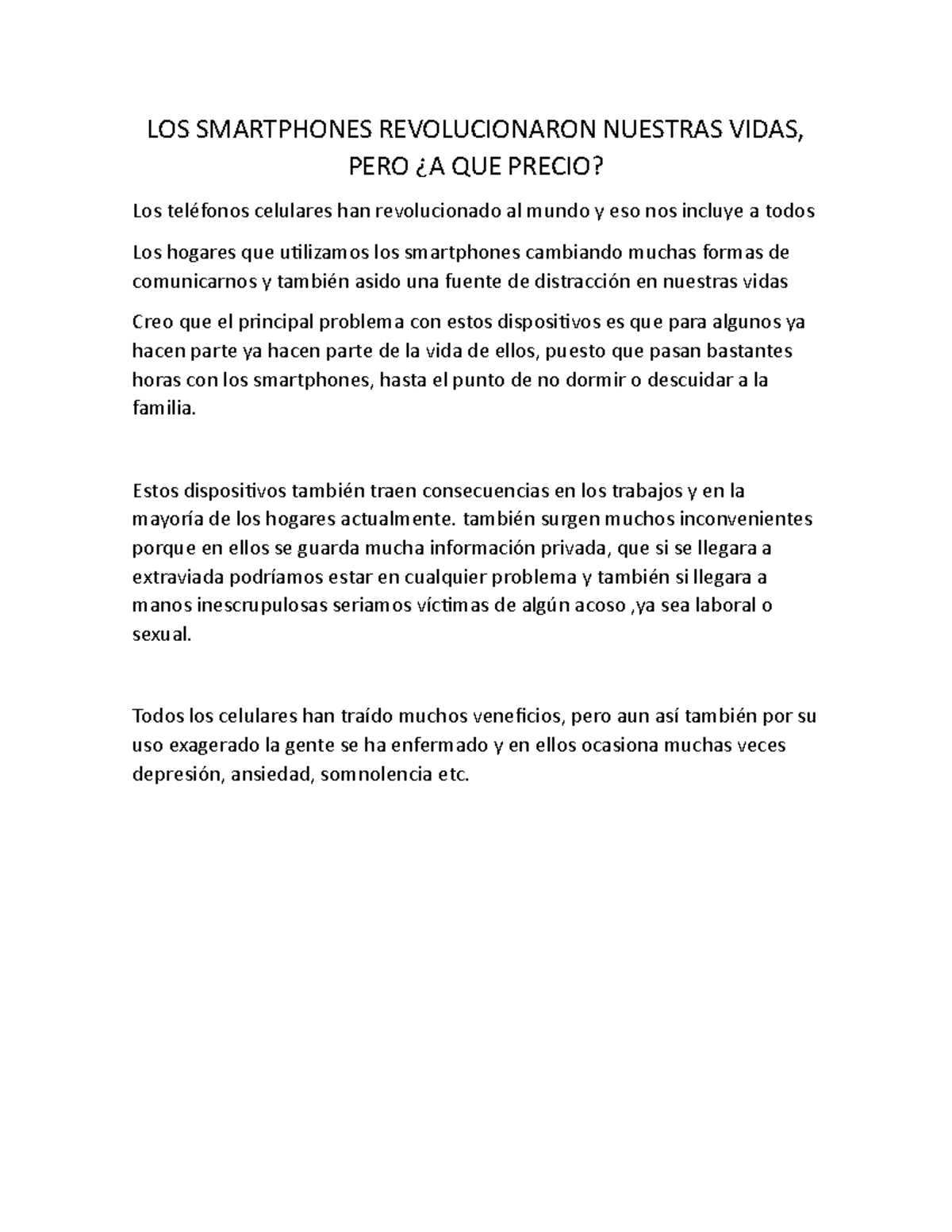 Pekax 2 - xdbb - LOS SMARTPHONES REVOLUCIONARON NUESTRAS VIDAS, PERO ¿A ...