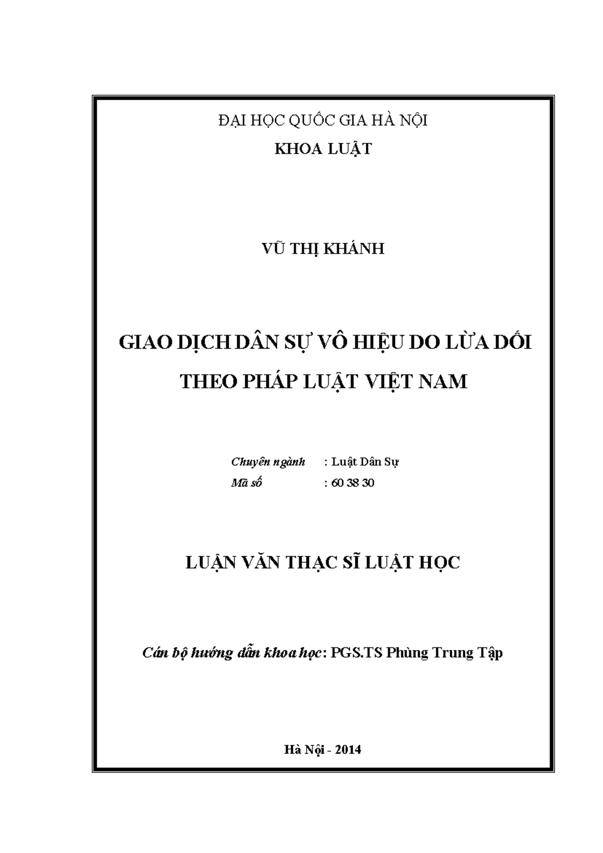 123doc giao dich dan su vo hieu do lua doi theo phap luat viet nam ...