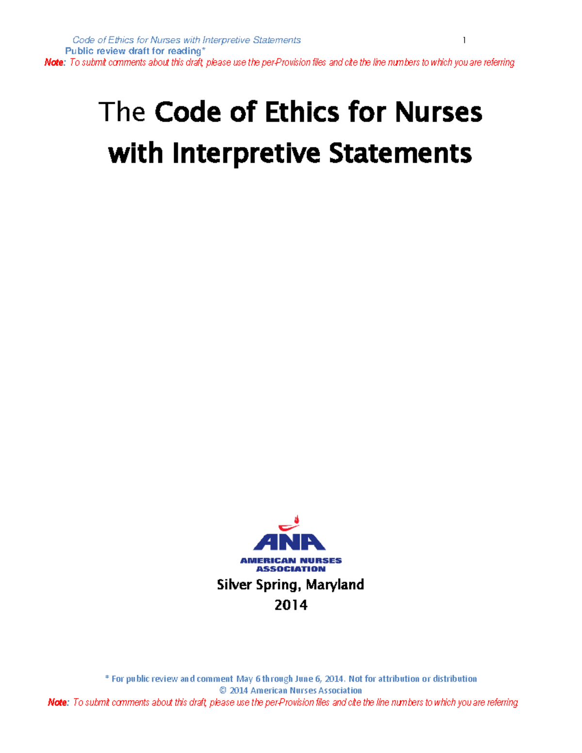 Codeof Ethicsw Interpretive Statements 2014 1 - Note : To submit ...