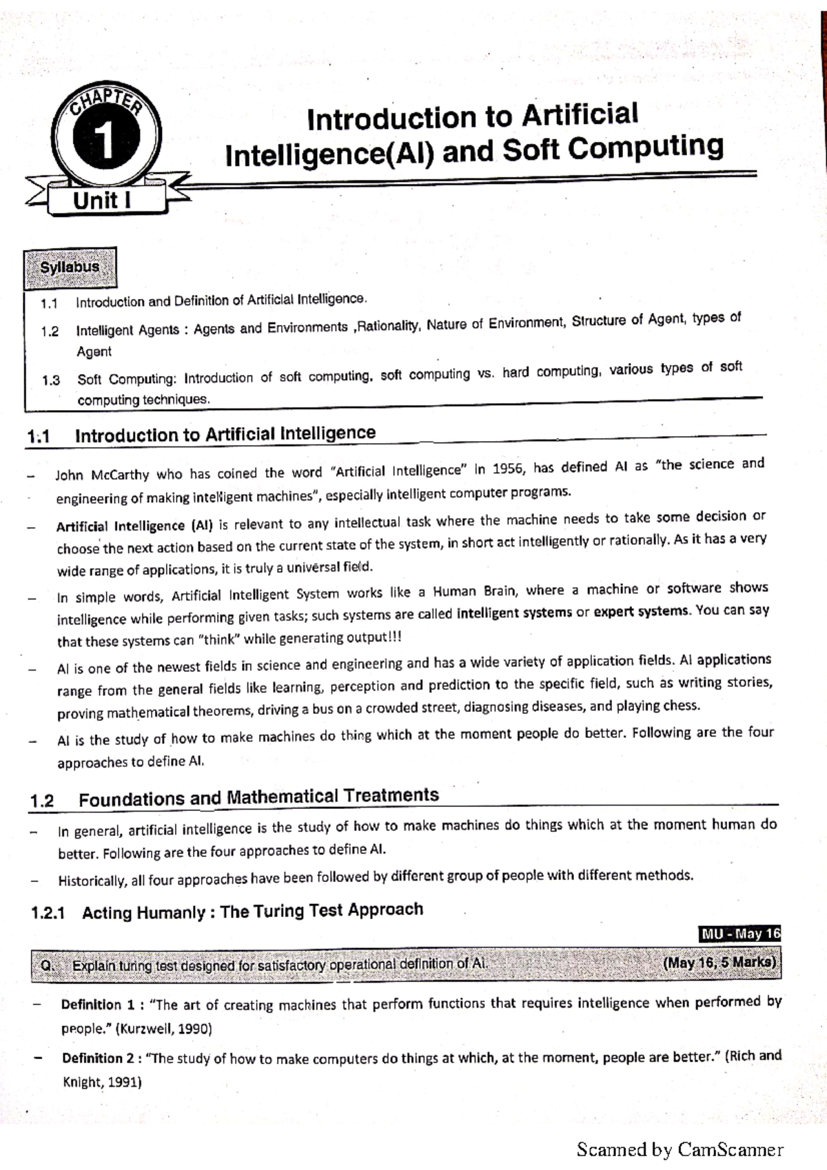 Aisc 1 - Computer Engineering - Studocu