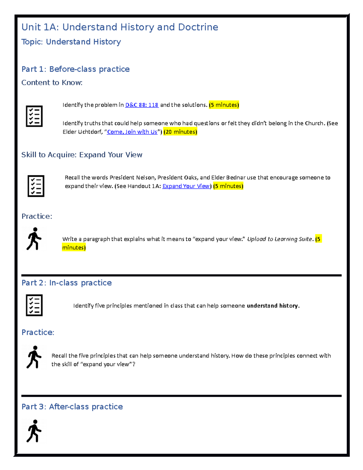 Unit 1.1 Guided Learning-History and Doctrine - Unit 1A: Understand ...