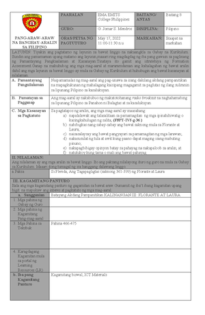 2023 Brigada Eskwela Narrative Report and Accomplishment Report Sample ...