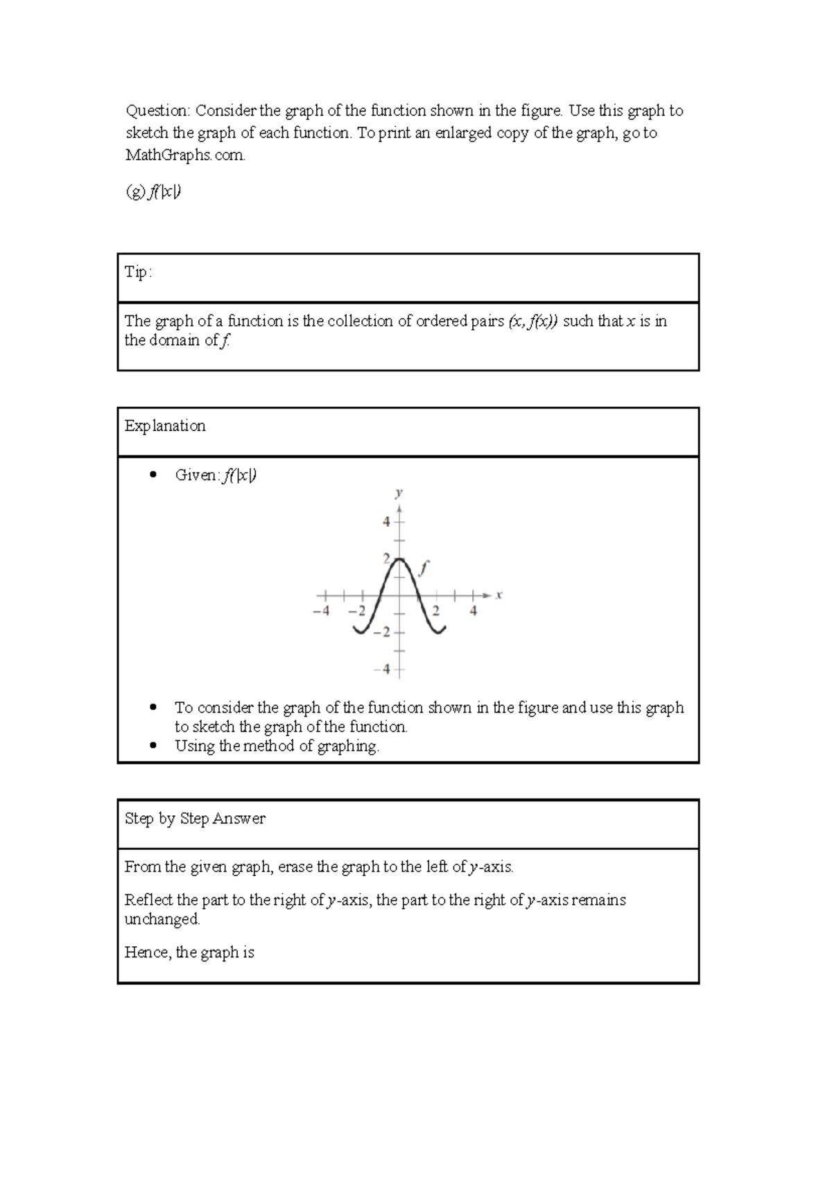 PM410 Computational mathematics 12 - Question: Consider the graph of ...