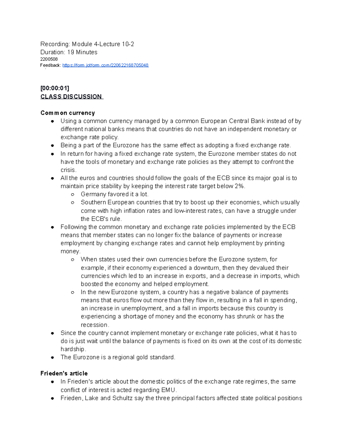 Module 4 Lecture 10 2 Summary Notes Recording Module 4 Lecture 10
