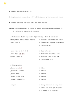 COA Course outline fall 2019 - Computer Organisation and Architecteure ...