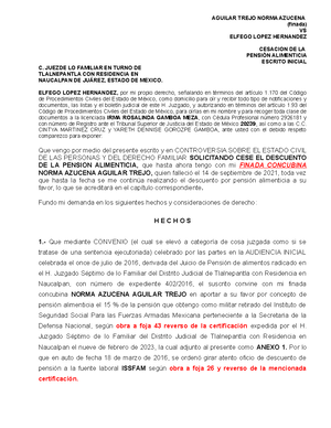 Escrito SEP Juan Carlos Brito Rabadan - Ciudad de México a 23 de ...