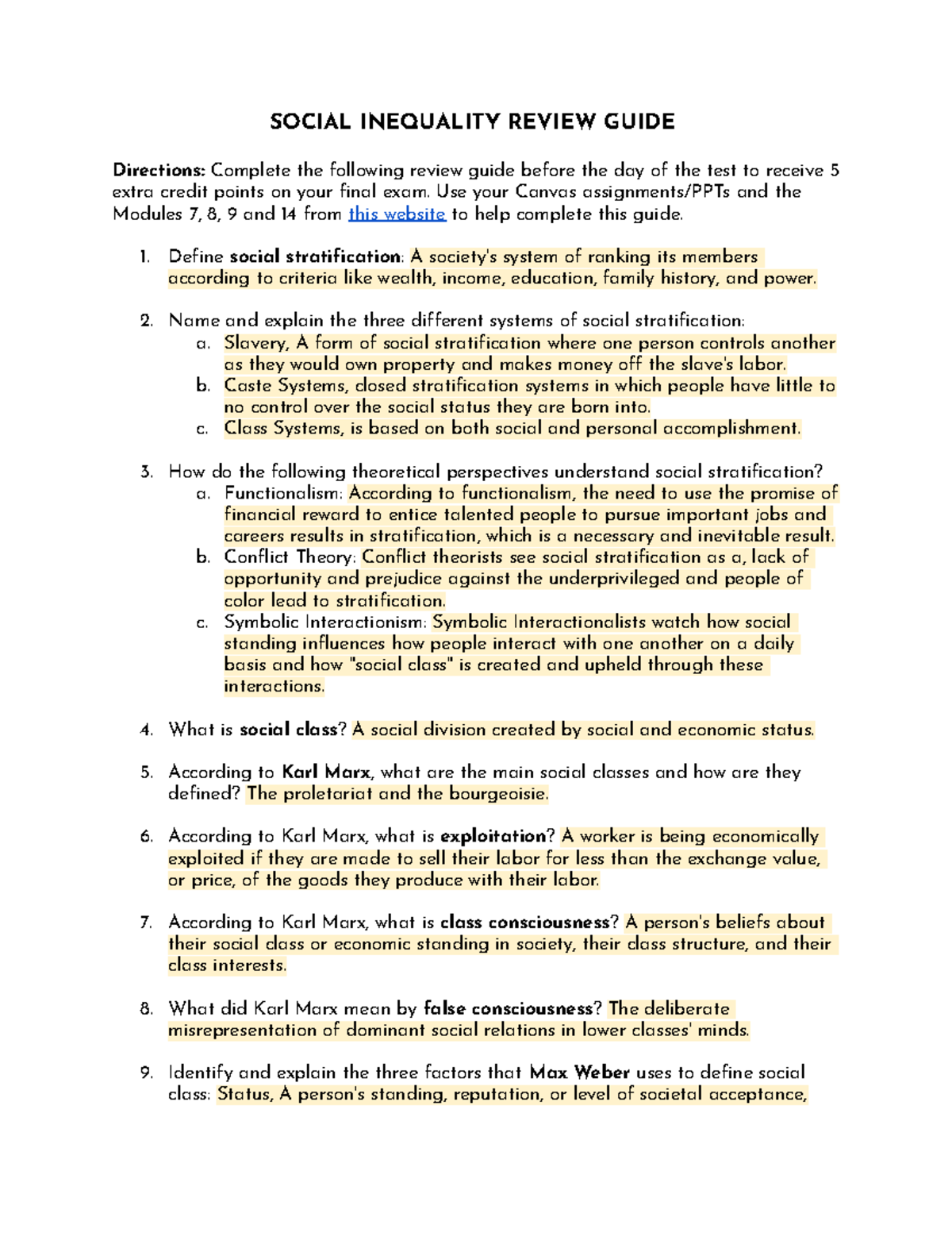 Social Inequality Review Guide on 2022-12-12 00 01 40 - SOCIAL ...