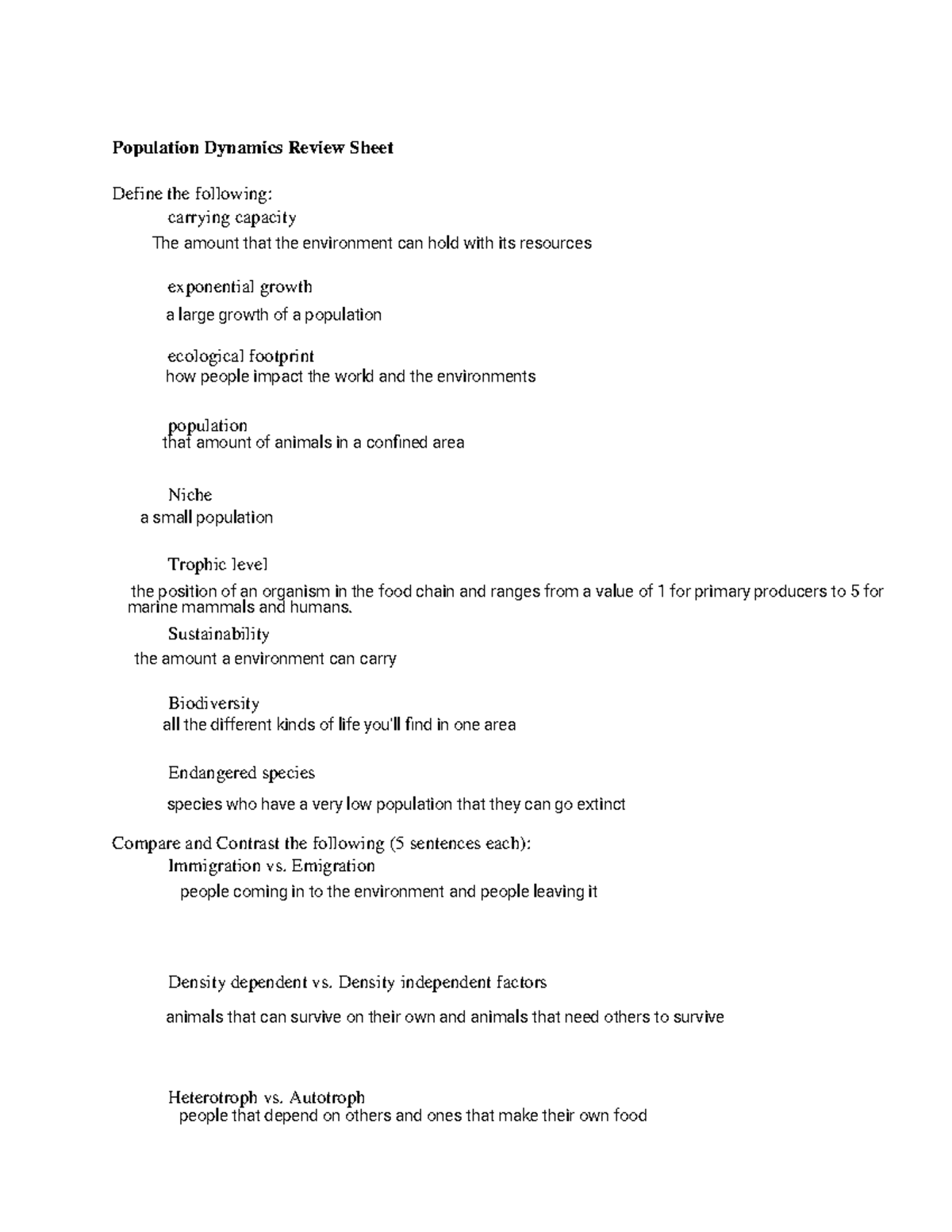 Kami Export - Cameron Hacker - Pop Dynamics Review Sheet - Population ...