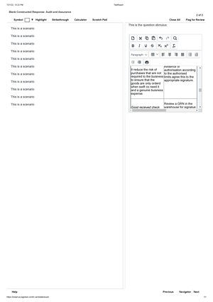 MA2 MOCK 1 - Dec - MA2:Managing Costs and Finance Mock Exam 1: Question ...