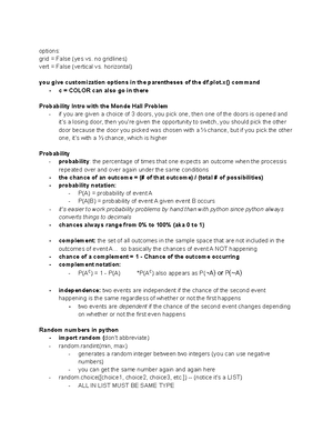 Stat107notes 5 - Lecture notes 5 - Bayes’ Theorem - gives us the ...