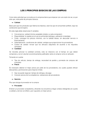 Clasificación de compras - CLASIFICACIÓN Y TIPOS DE COMPRAS î Compras ...