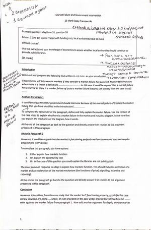 Economics - A1 - AS Level - Sixth Form (A Levels) - Studocu