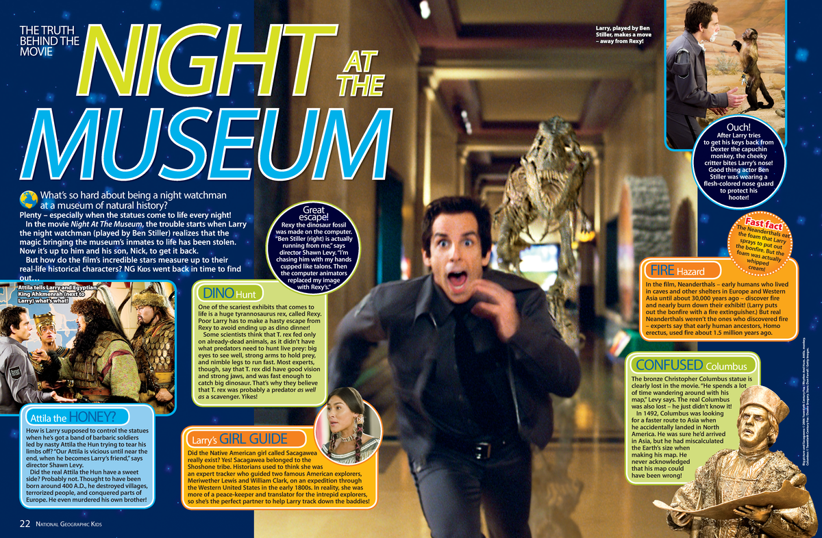 The Truth Behind The Night at the Museum - 22 NATIONAL GEOGRAPHIC KIDS ...