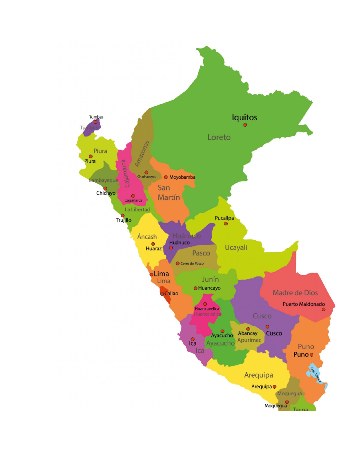 Mapa del Peru: costa sierra, selva - Historia Comparada (060602) - Studocu