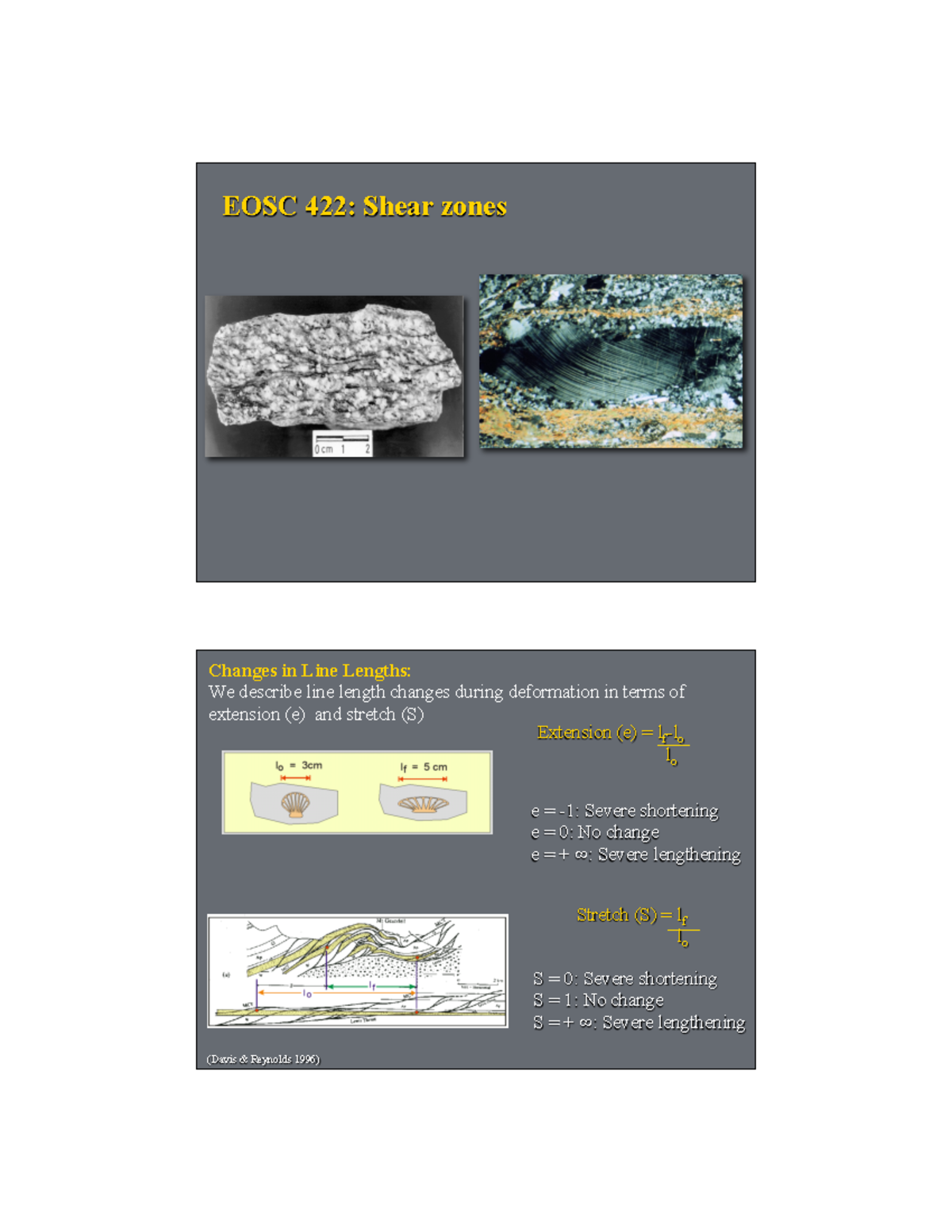 Structural geology lecture notes - shear zones - EOSC 422: Shear zones ...