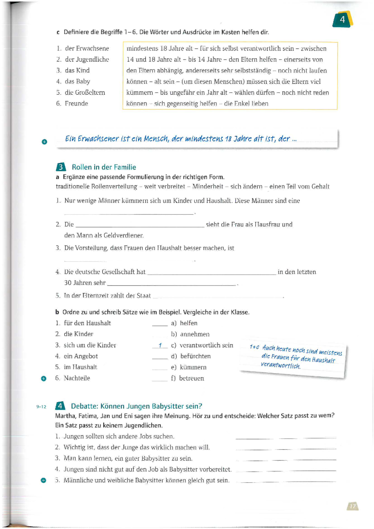 Prima plus B1. Deutsch für Jugendliche. Arbeitsbuch-17 - Études ...