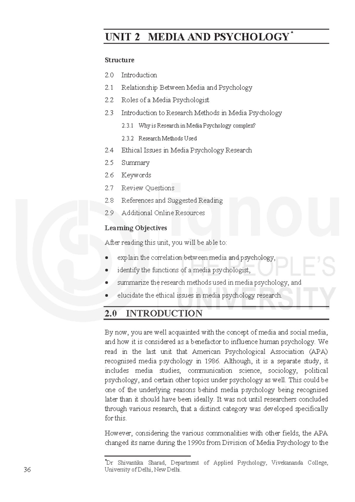 U1 m - Living In Media World - An Introduction to Psychology and Media ...