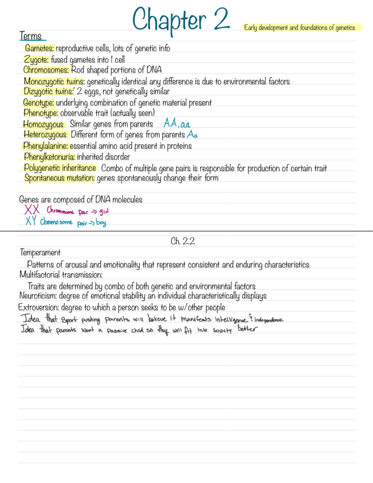 Psych 160-09 - Dr. Kondrad. Ch - PSYC 160 - Studocu