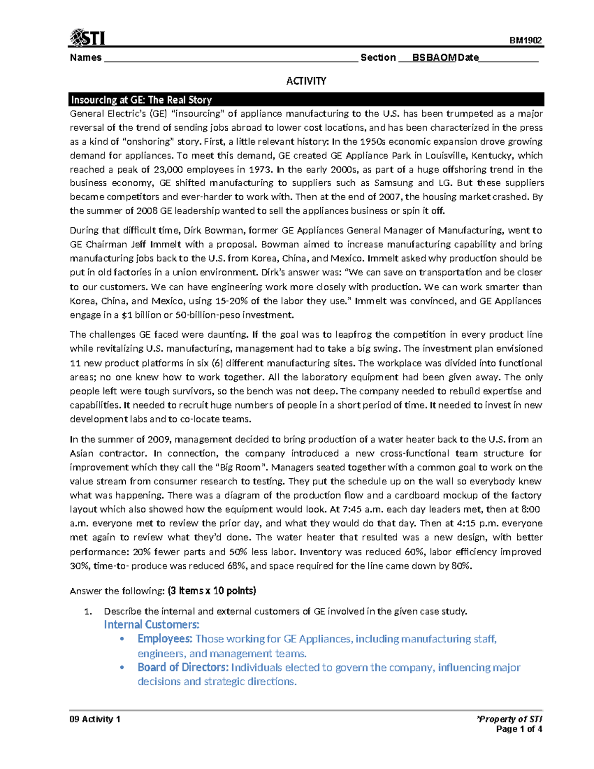 09 Activity 1(10) - none - 09 Activity 1 *Property of STI Names Section ...