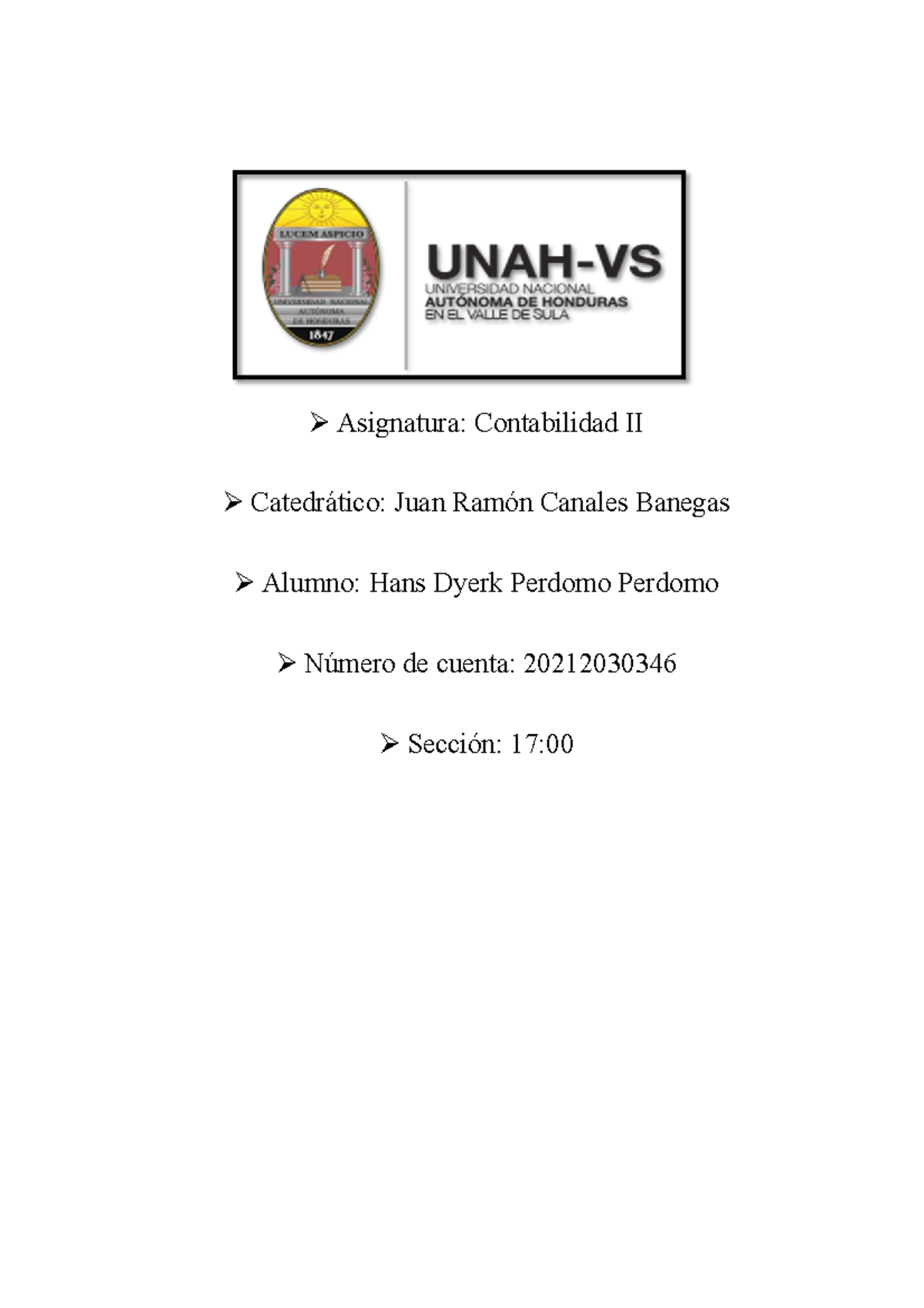 A7 Ejercicios Ec9 9 Y Ec9 11 Hans Perdomo Asignatura Contabilidad Ii