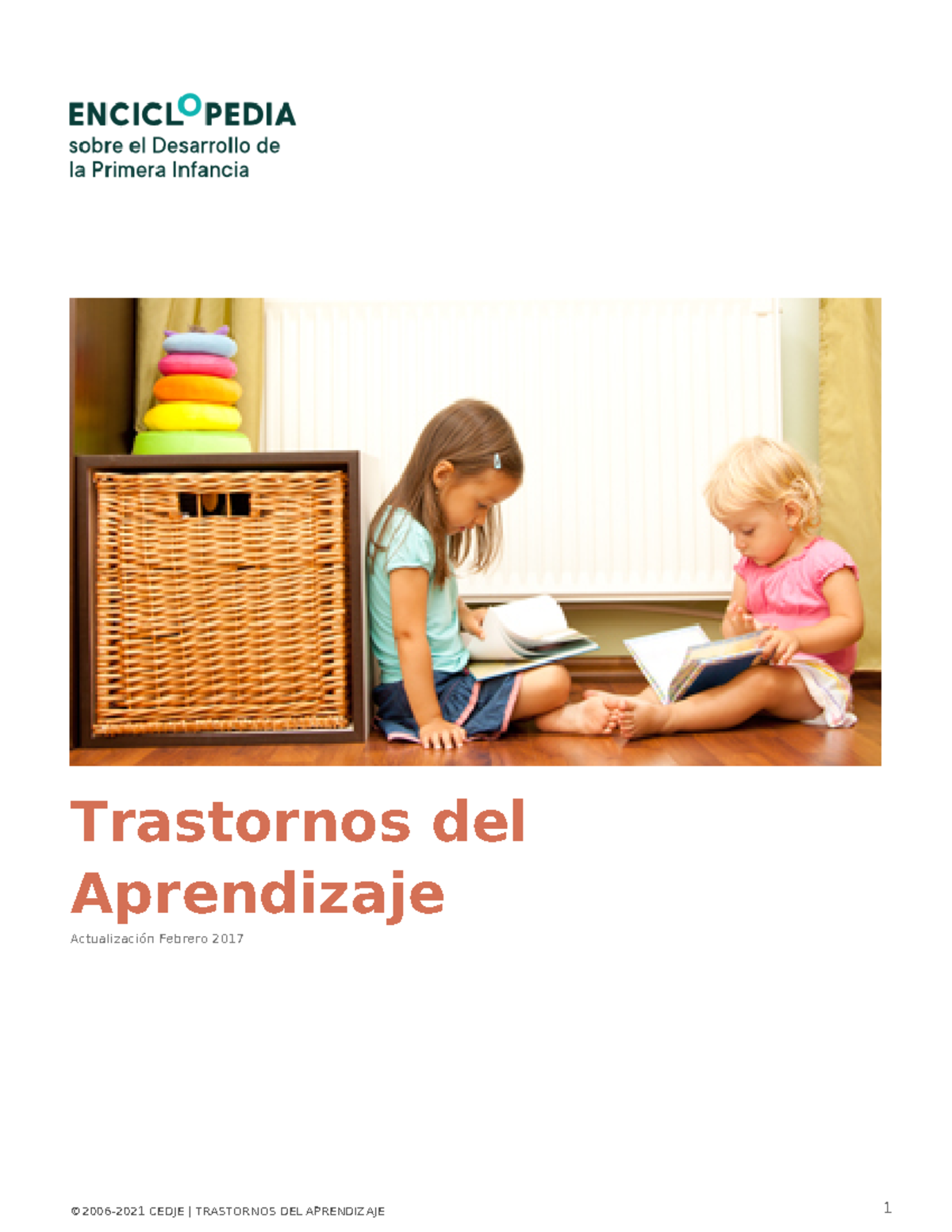 Trastornos-del-aprendizaje - Trastornos del Aprendizaje Actualización Febrero 2017 Tabla de ...