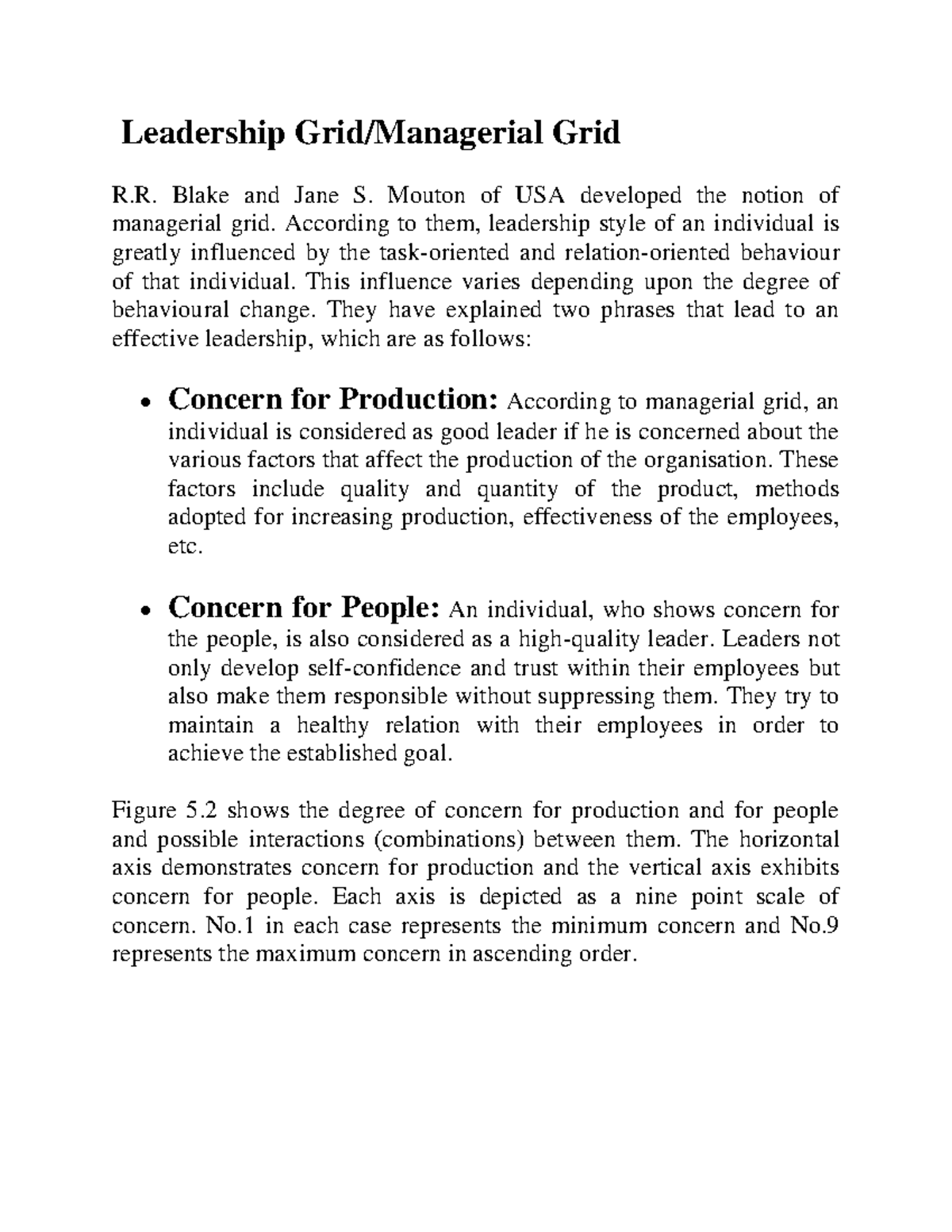 Lifeskill mod 5 ,1 - Leadership grid , Entrepreneurial and Moral ...