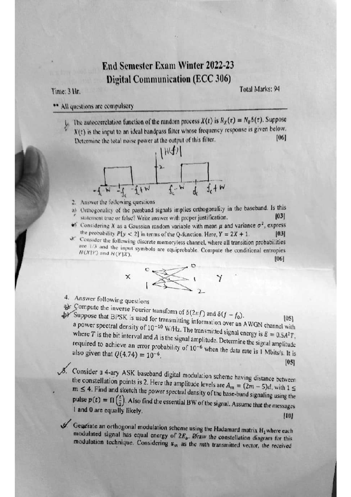 DC Endsem - End sem - Digital Communication - Studocu