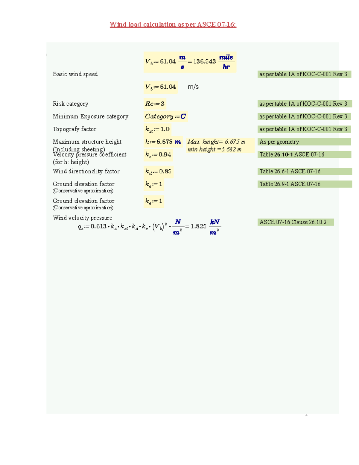Wind load as per ASCE 07-16 - Wind load calculation as per ASCE 07-16 ...