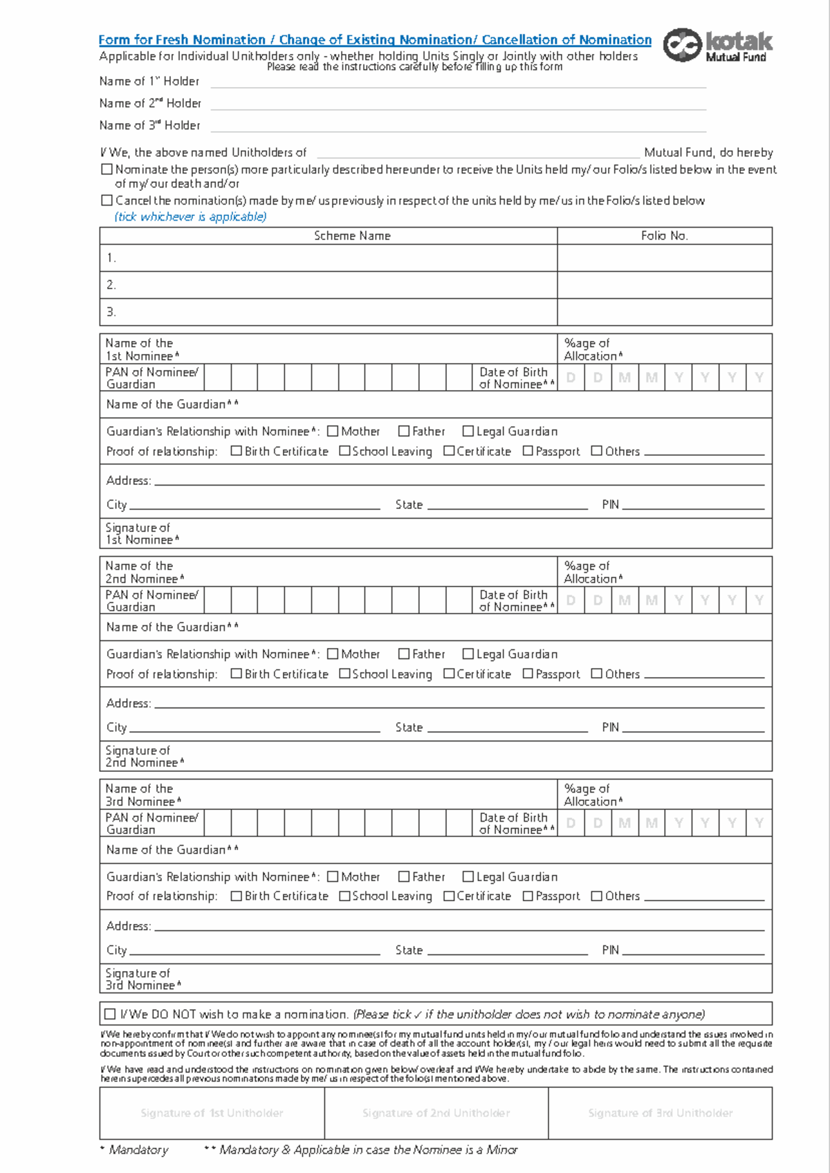 Nomination Form 080223-plpit - Applicable for Individual Unitholders ...
