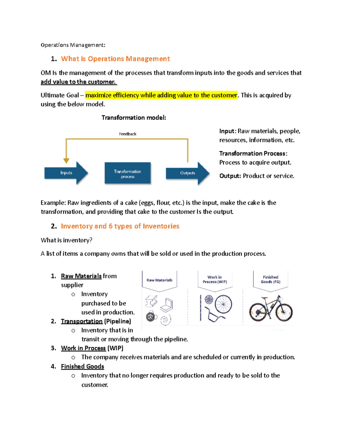 Operations Management - What is Operations Management OM Is the ...