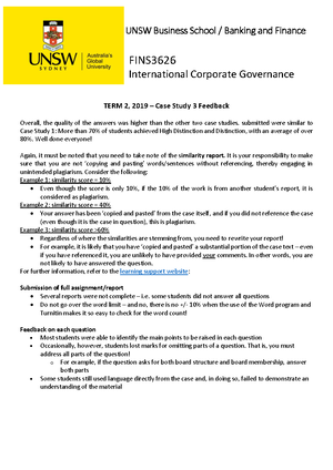 Moodle Assessment Turnitin Student Declaration Legal Final - FINS3626 ...