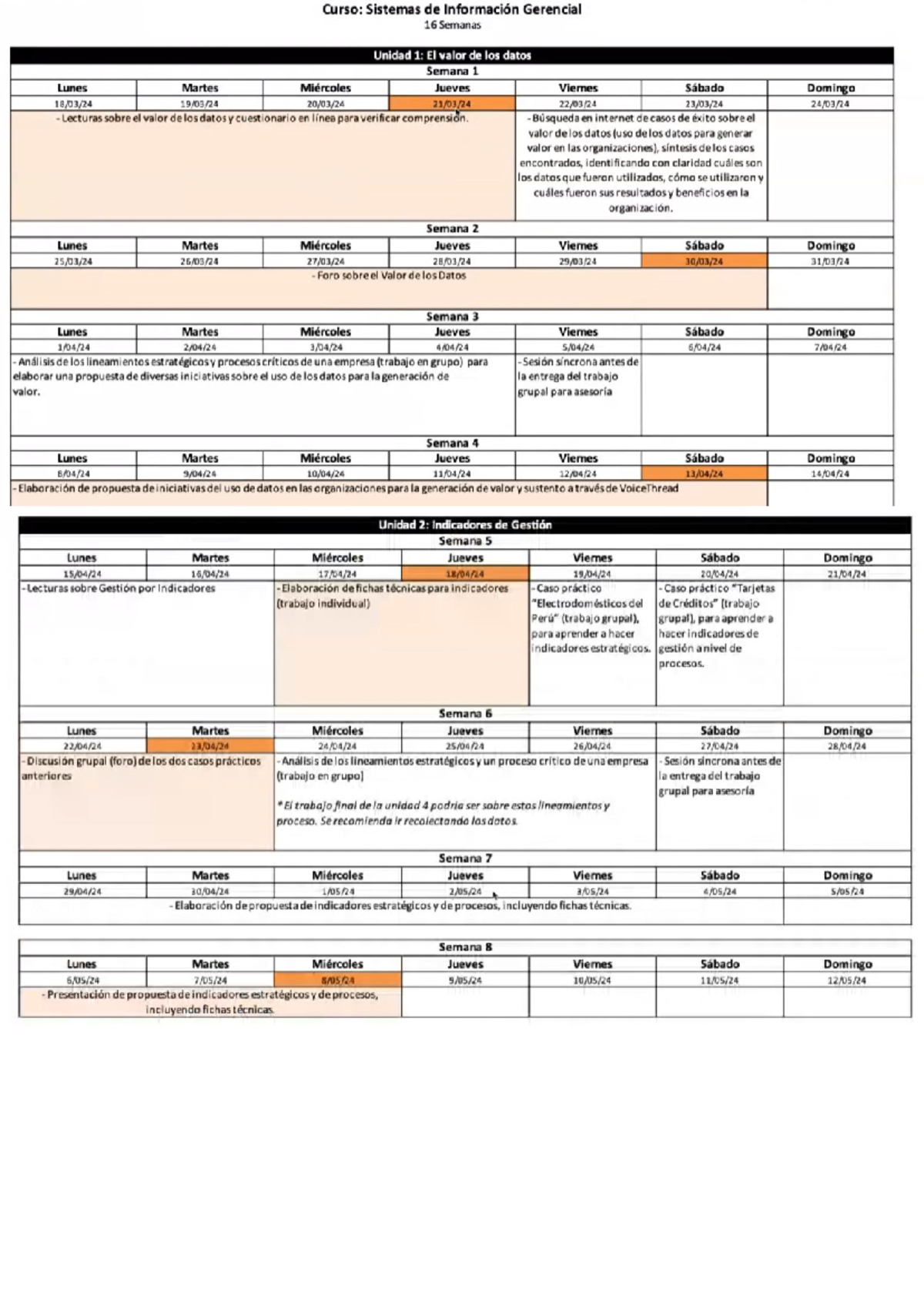 Calendario 2024-01 - calendario upc - Studocu