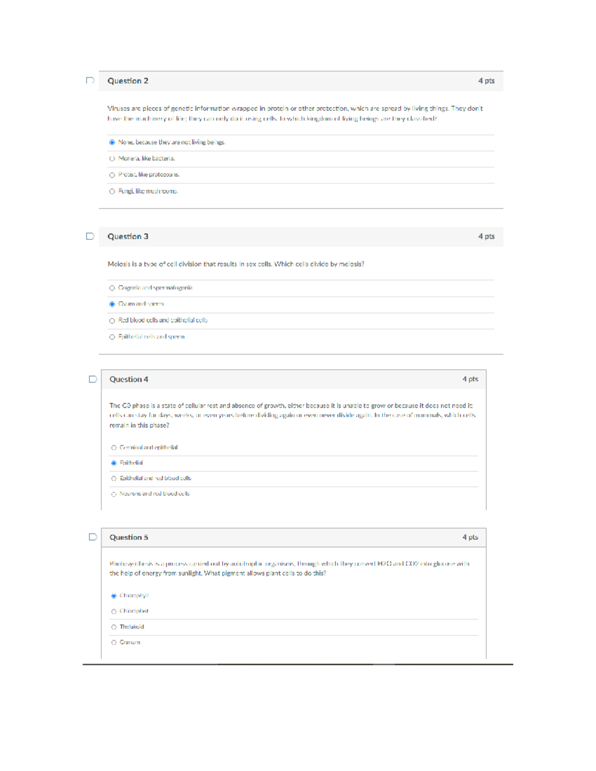 Life science last exam answers - Studocu