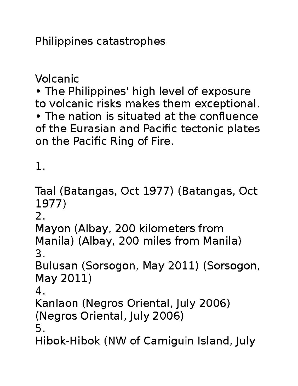 DRM-Part2 - Disaster Risk Management - Philippines catastrophes ...