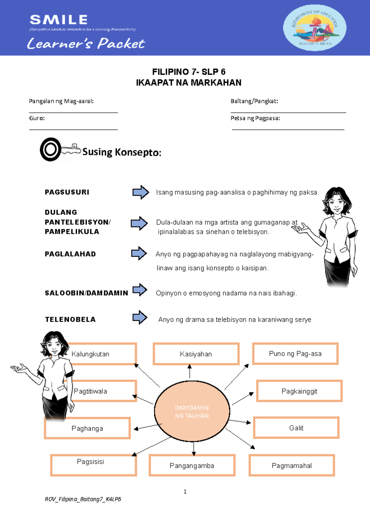 Filipino 7 K4 SLP 6-1 - PAGSUSURI Isang masusing pag-aanalisa o ...