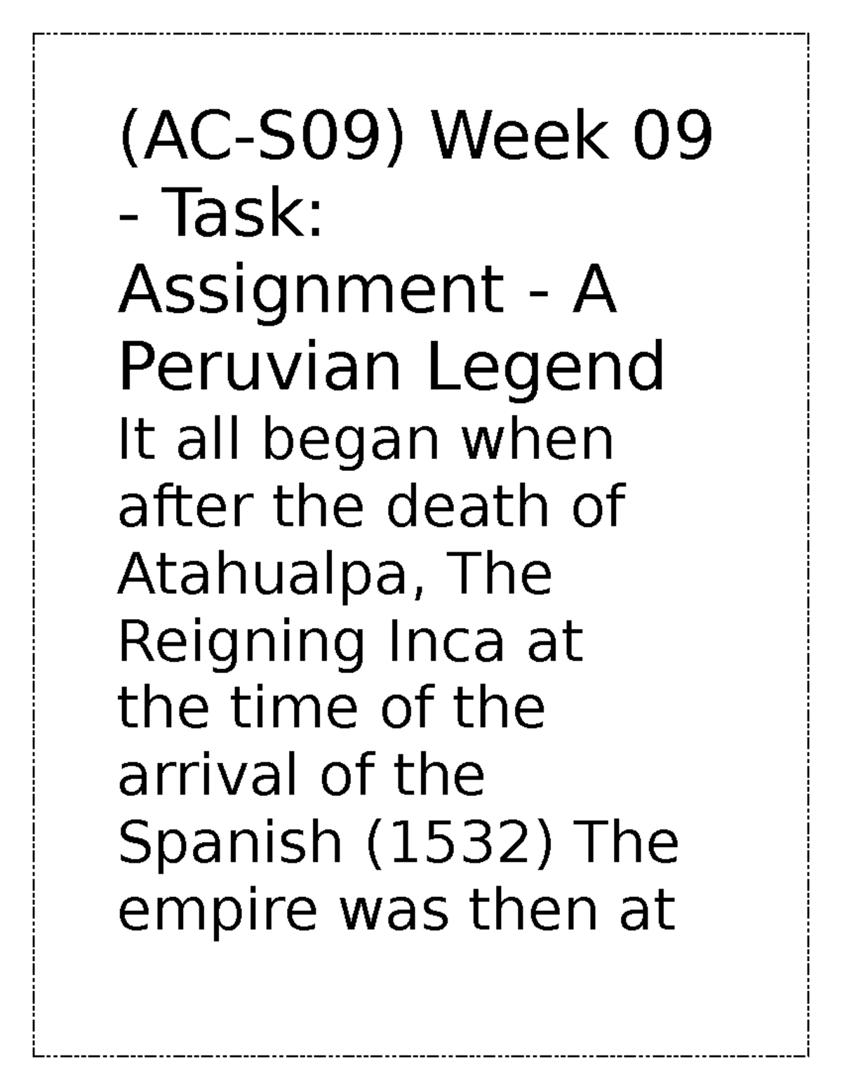 Tarea II Academica Ingles 3 - (AC-S09) Week 09 - Task: Assignment - A ...