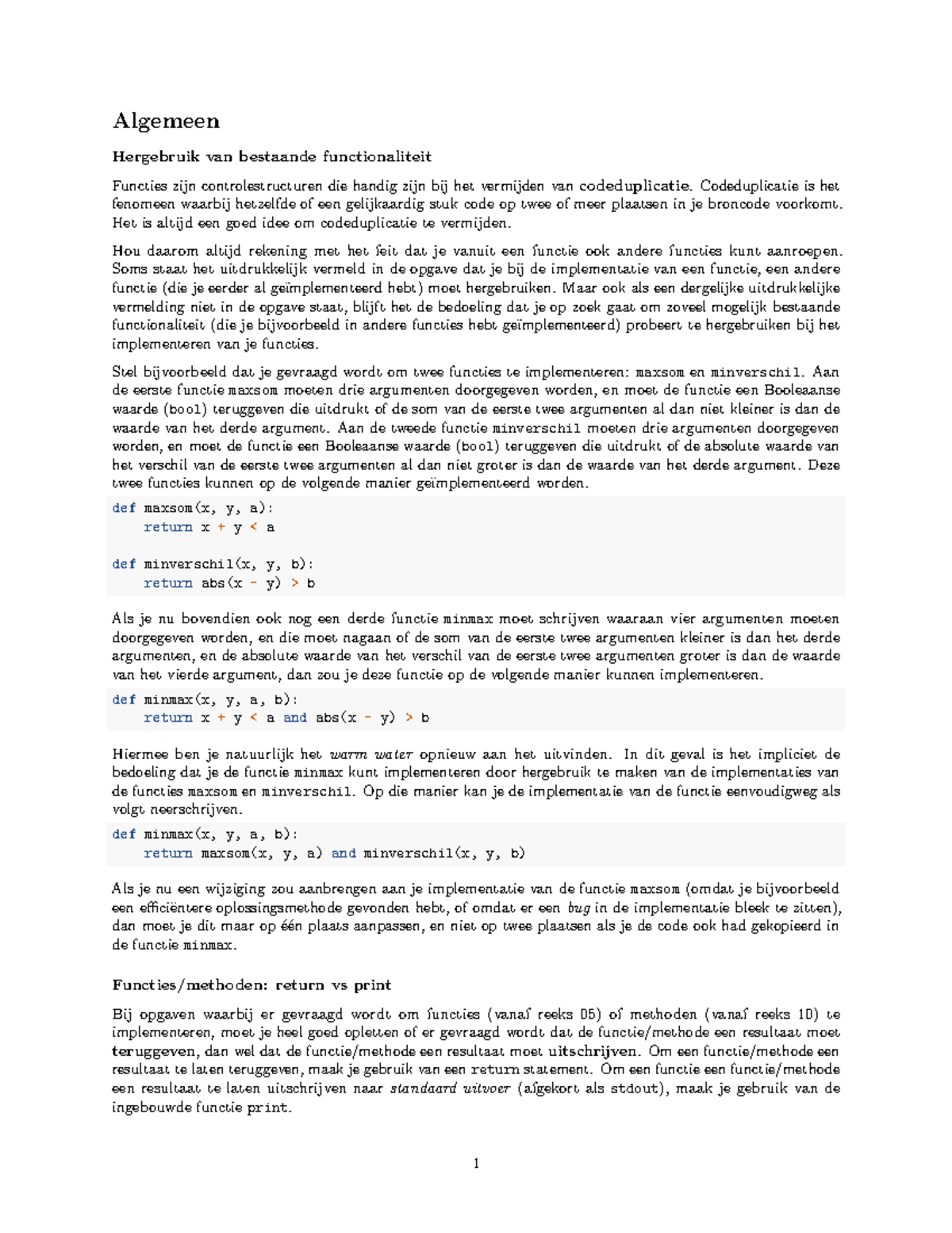 tips en tricks serie05 - Algemeen Hergebruik van bestaande ...