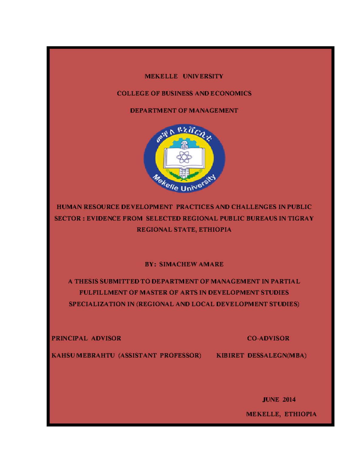 Human Resource Development Practices And Challenges In Public Sector Evidence From Selected