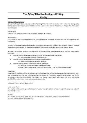 The 5Cs of Effective Business Writing - 5 - The 5Cs of Effective ...