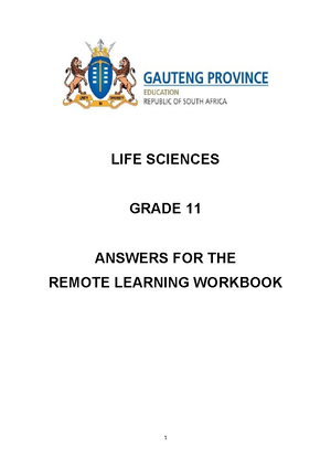 LIFE Sciences SSIP Teacher'S Booklet Sessions 1-8 2023 - SECONDARY ...
