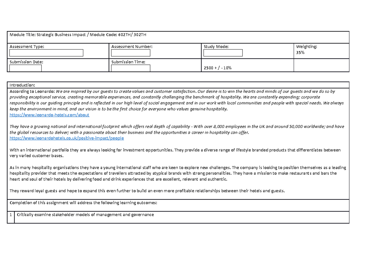754a3c4c3876e7bcad3fcdbc 3bf4c6e7602th assignment 1 guidance - Module ...