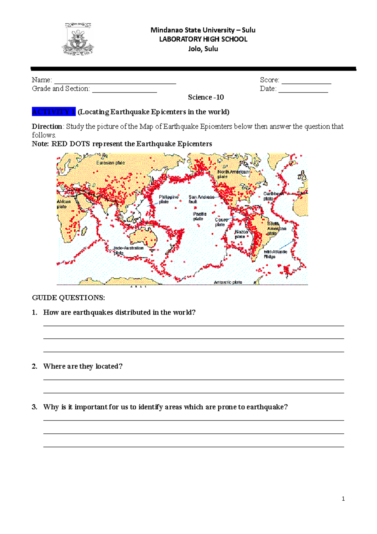 WSSci 10-Q1 2022 - Worksheet - Name ...