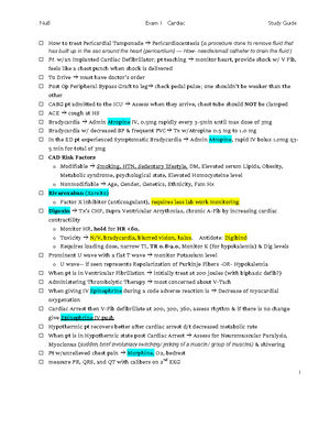 Chapter 1 critical thinking answer key case study - Pharmacology A ...