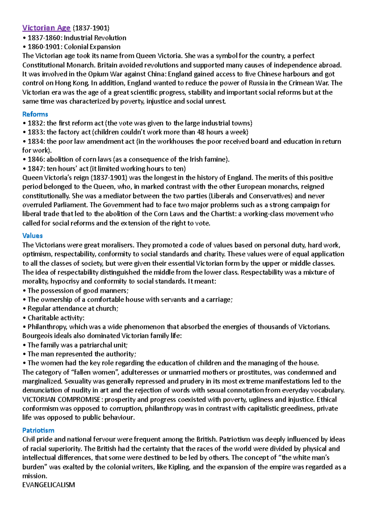 Victorian Age Charles Dickens and Thomas Hardy - Victorian Age (1837 ...