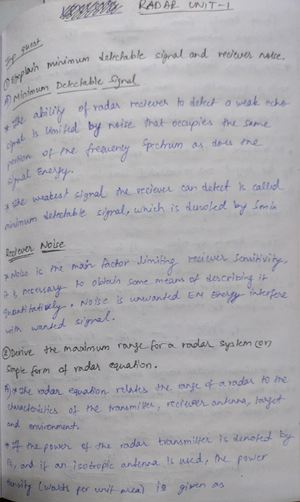 radar systems notes - Radar Systems - Studocu