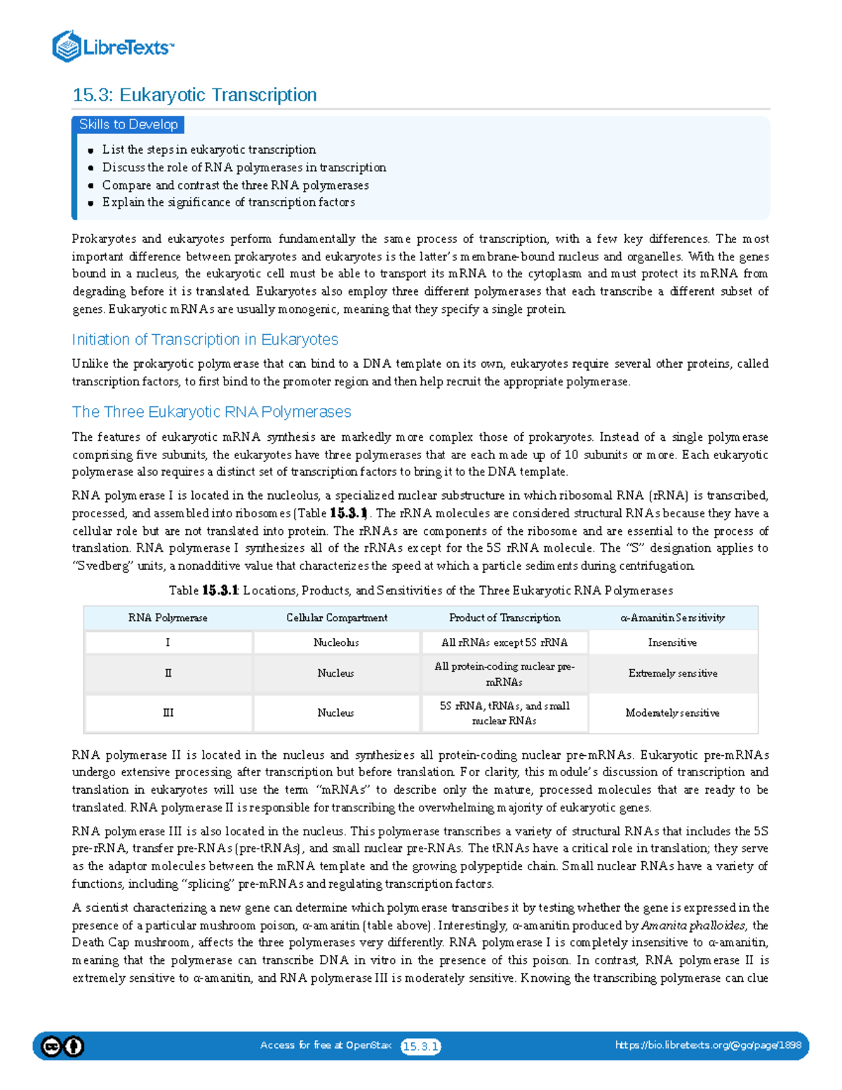 eukaryotic transcription - 15: Eukaryotic Transcription List the steps ...