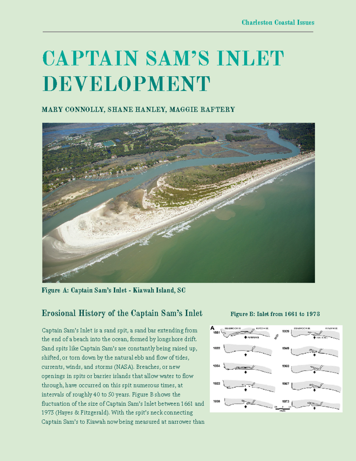 Captain Sam's Inlet Project - Charleston Coastal Issues CAPTAIN SAM’S ...